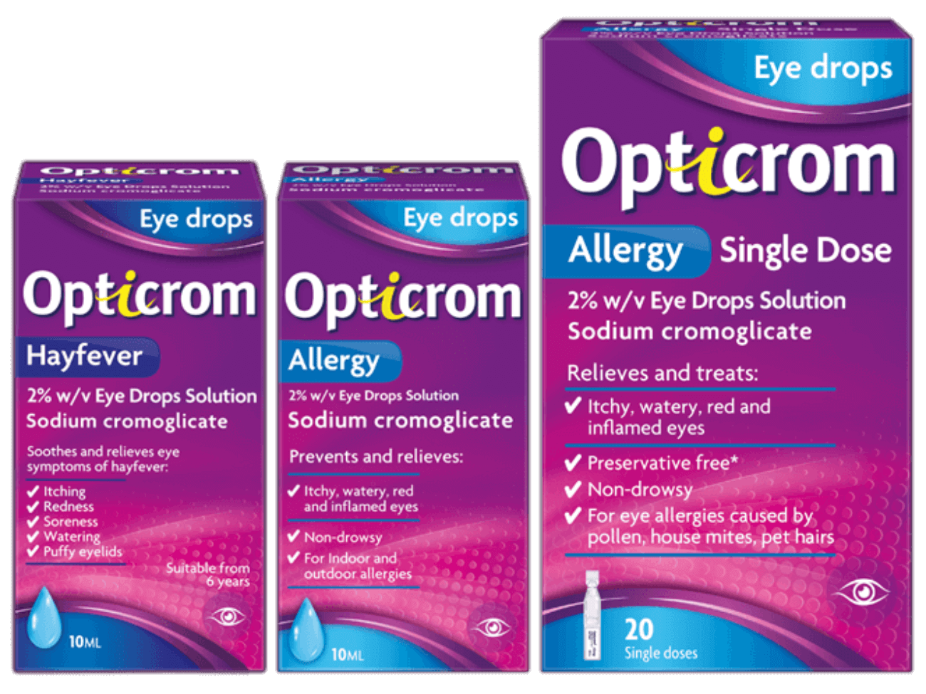 Take Allevia® before your hayfever symptoms take over you